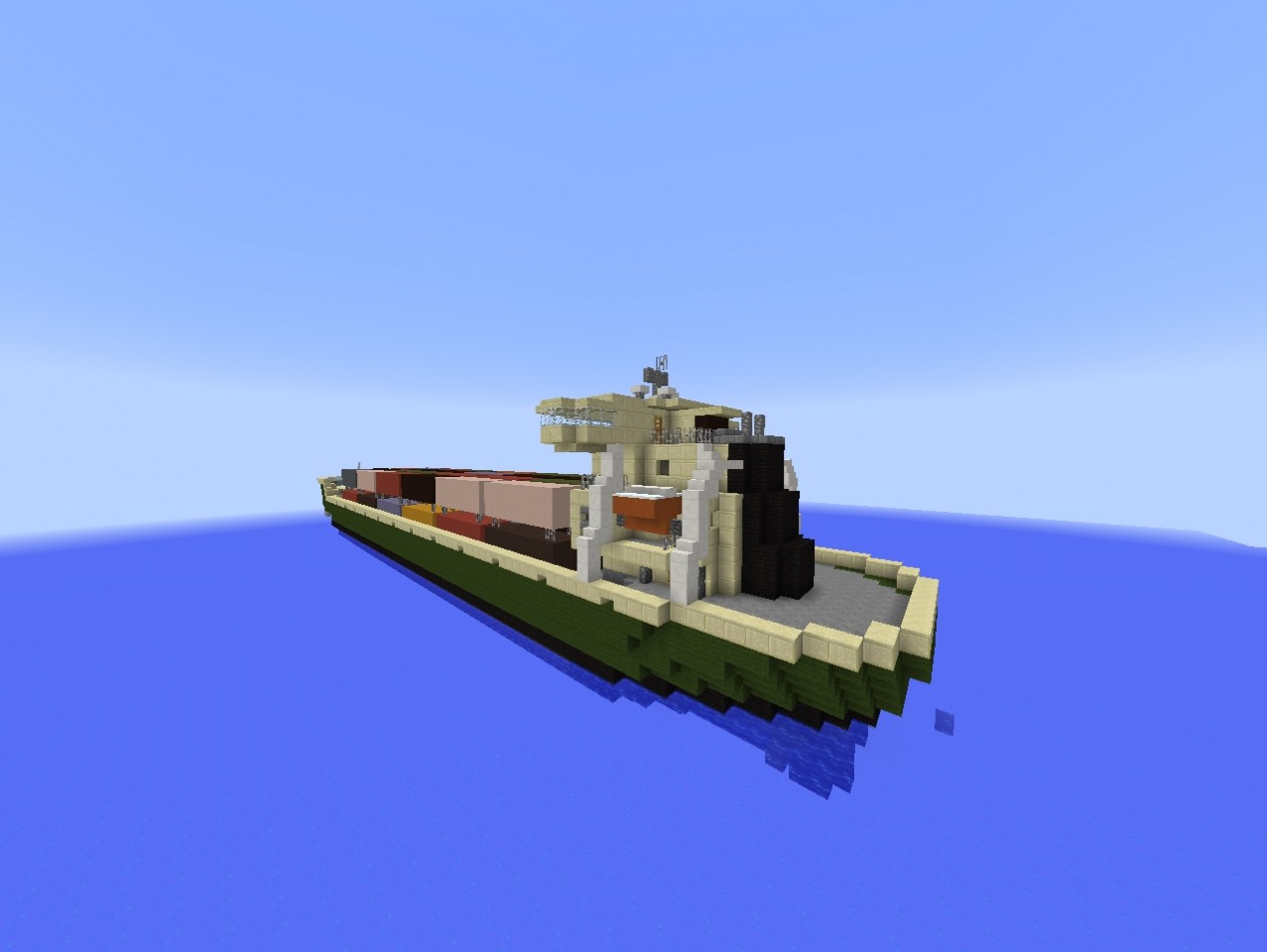 The Stirling - Cargo Ship Minecraft Map