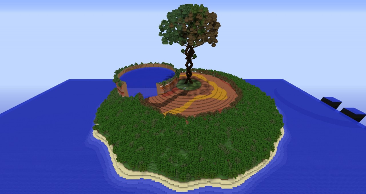 Twisted Tree Island Minecraft Map