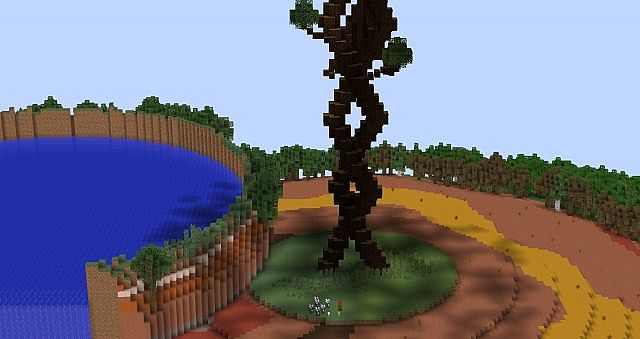 Twisted Tree Island Minecraft Map
