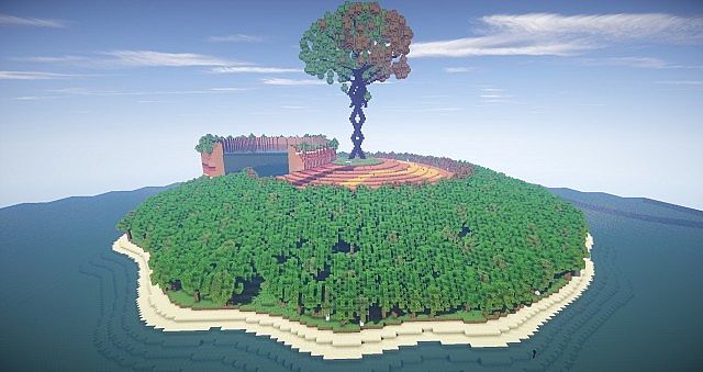 Twisted Tree Island Minecraft Map
