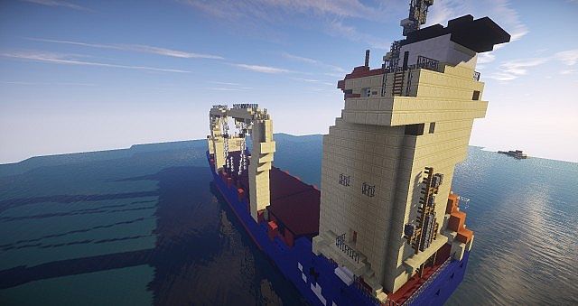 Clipper Century [Cargo Ship][1:1 Scale Full Interior] Minecraft Map