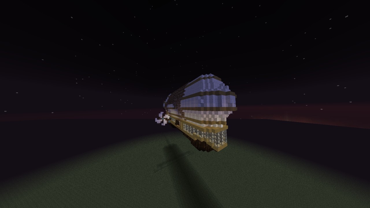 BioShock Infinite Blimp Minecraft Map