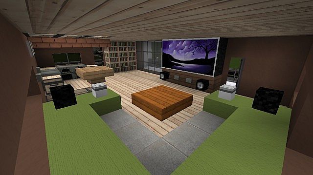 Modern House Minecraft Map