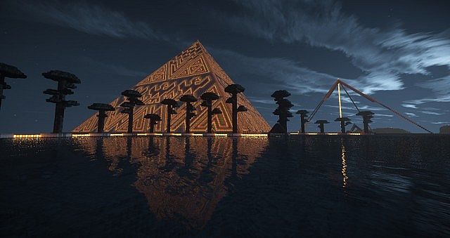 Mega Pyramid Minecraft Map