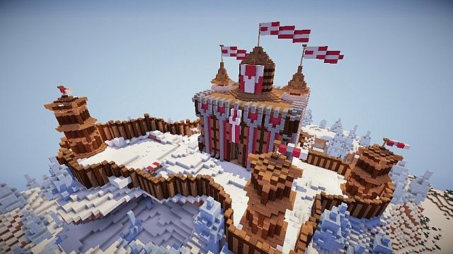 The Wooden Castle Minecraft Map