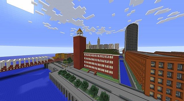 Island City Minecraft Map
