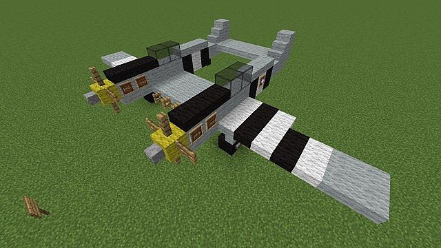 North American F-82 Twin Mustang Minecraft Map