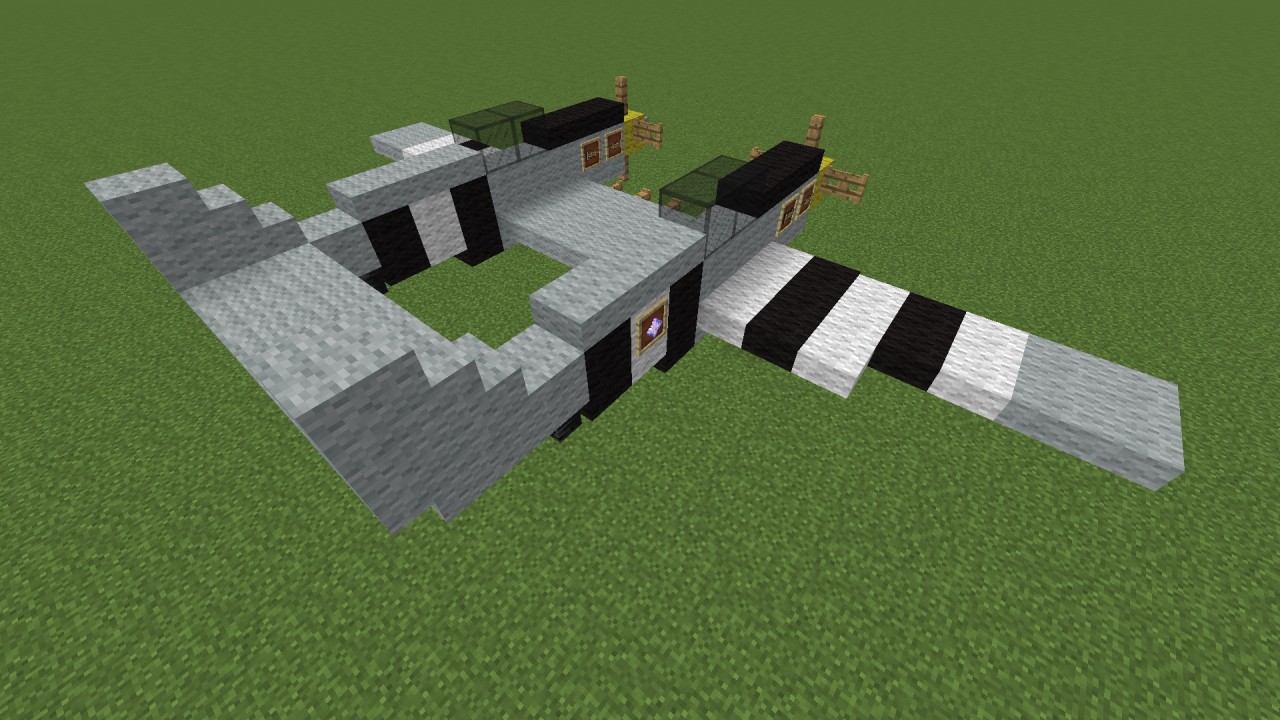 North American F-82 Twin Mustang Minecraft Map