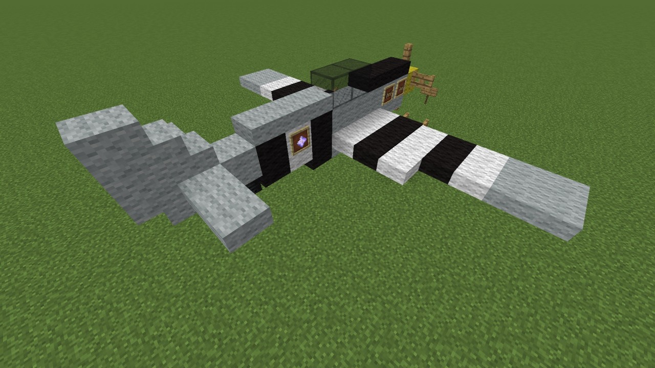 North American P-51 Mustang Minecraft Map