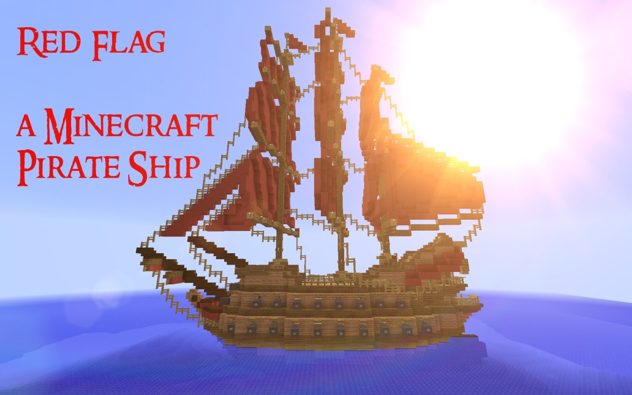 RedFlag - Pirate Ship Minecraft Map