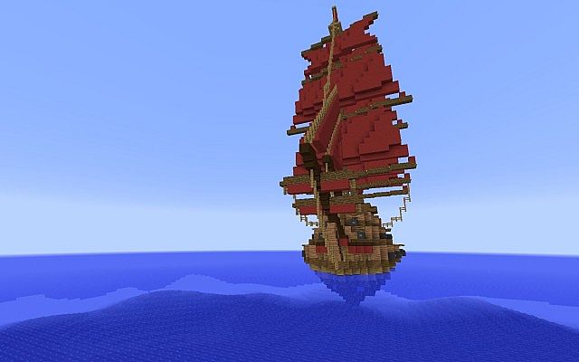 RedFlag - Pirate Ship Minecraft Project