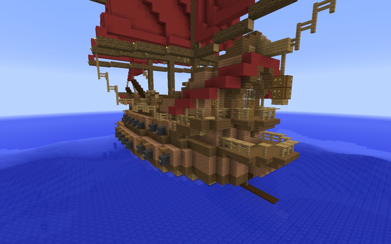 RedFlag - Pirate Ship Minecraft Map