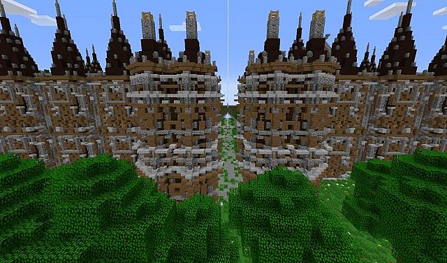 Spawn Building Minecraft Map