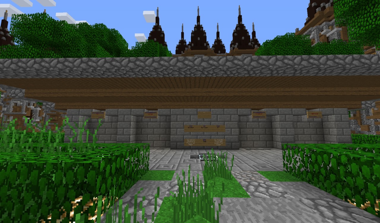 Spawn Building Minecraft Map