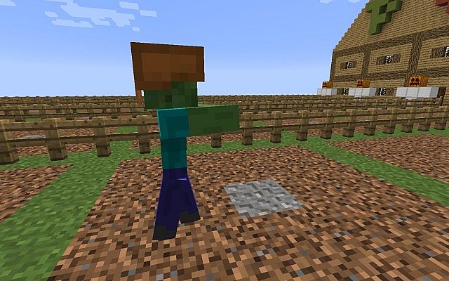 Plants Vs Zombies : The Undead Rise Again Minecraft Map