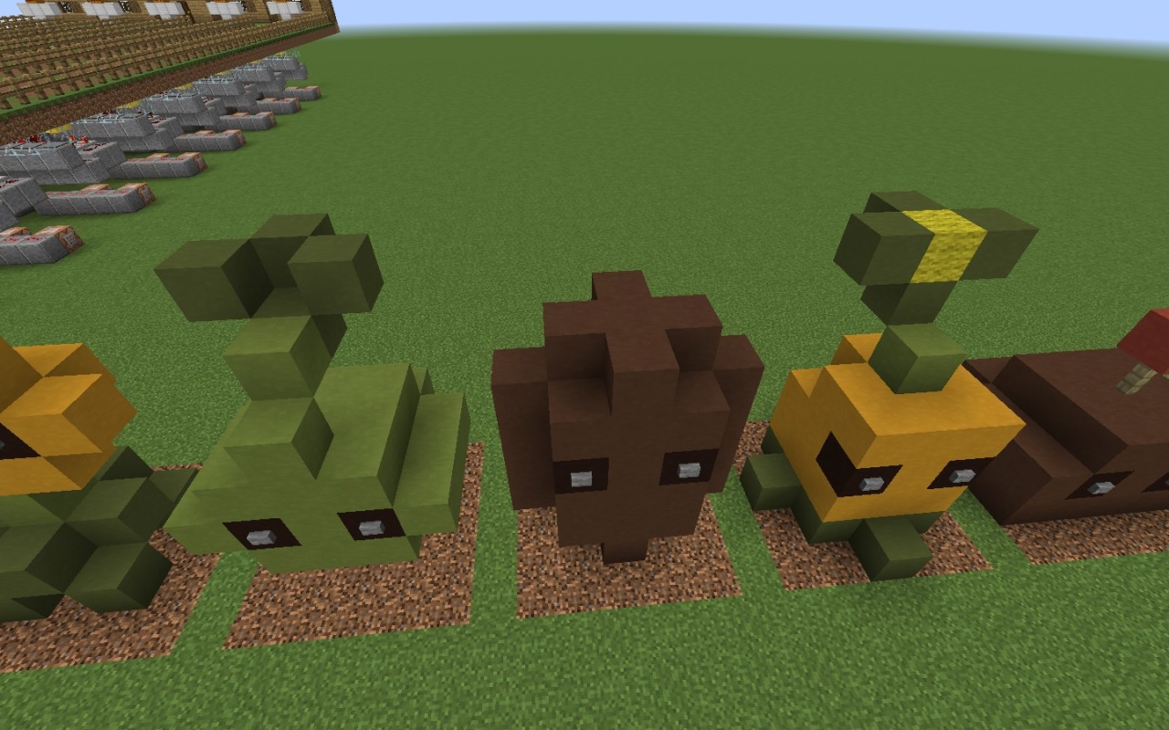 Plants Vs Zombies : The Undead Rise Again Minecraft Map