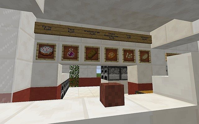 Minecraft McDonald's Minecraft Map