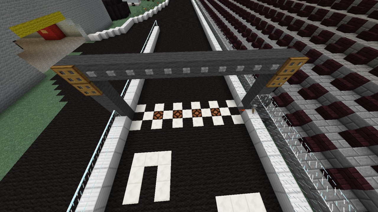 Silver-Forest Raceway Minecraft Map