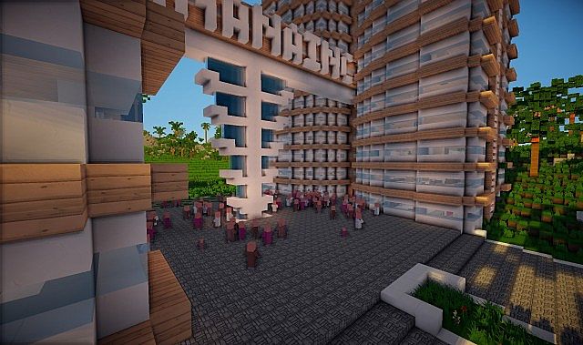 - Banana Inc. HQ - Modern build - By gobanana11 Minecraft Map