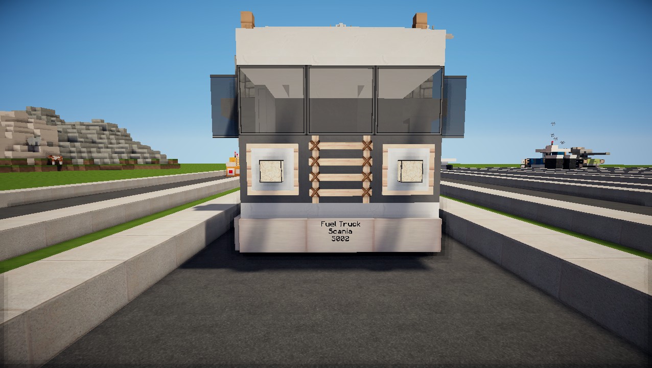 Minecraft Vehicle - Fuel Truck (with TUTORIAL) Minecraft Map