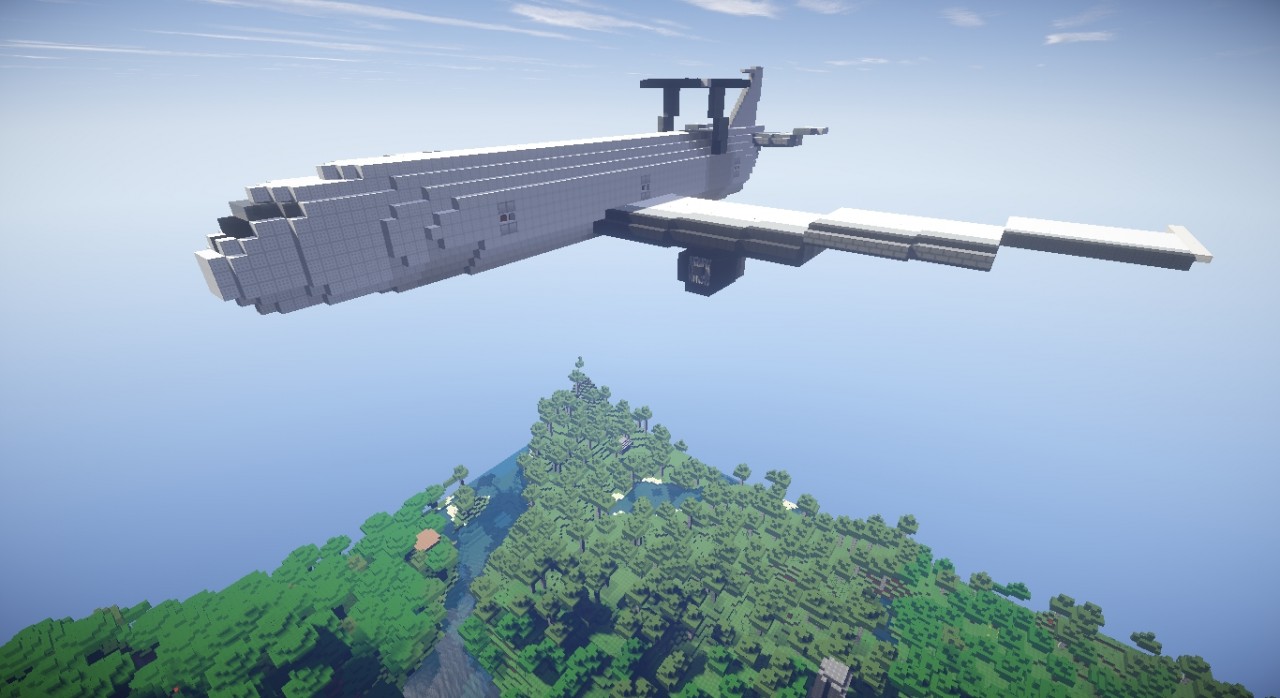 radar plane Minecraft Map