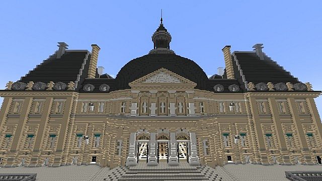 Vaux - Le Vicomte; French Palace by danielos125 Minecraft Map