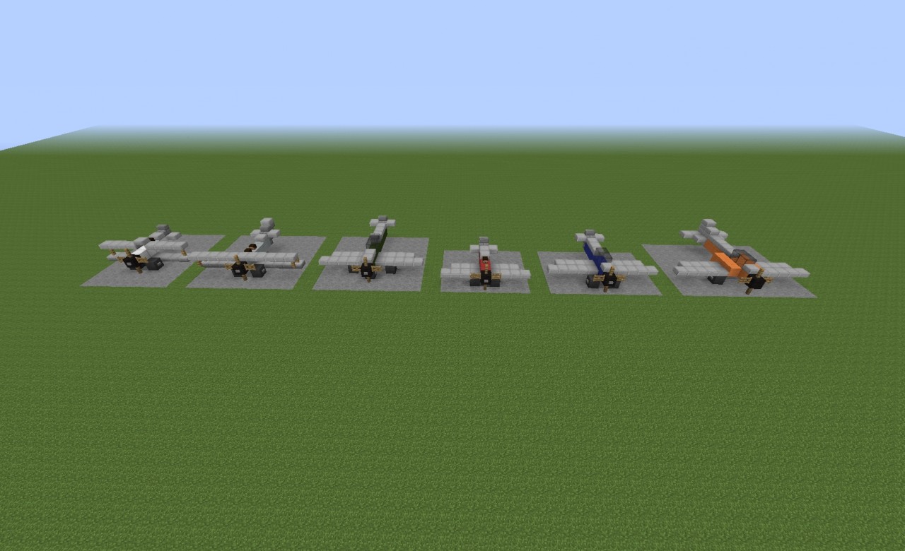 A few small planes Minecraft Map