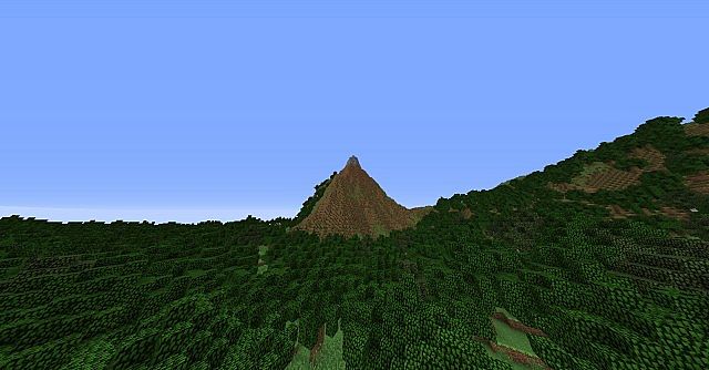 Mountain 1 | First Nature Build | Minecraft Map