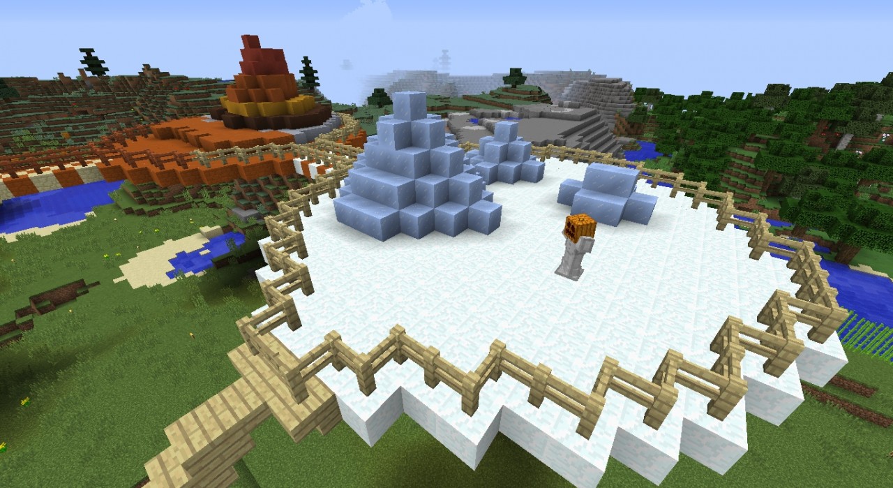 Biomes Circles Minecraft Map