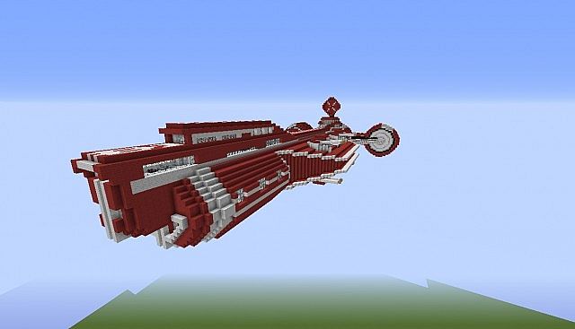 Star Wars Republic Frigate 7964 Minecraft Map