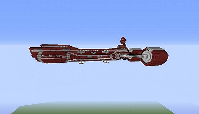 Star Wars Republic Frigate 7964 Minecraft Map