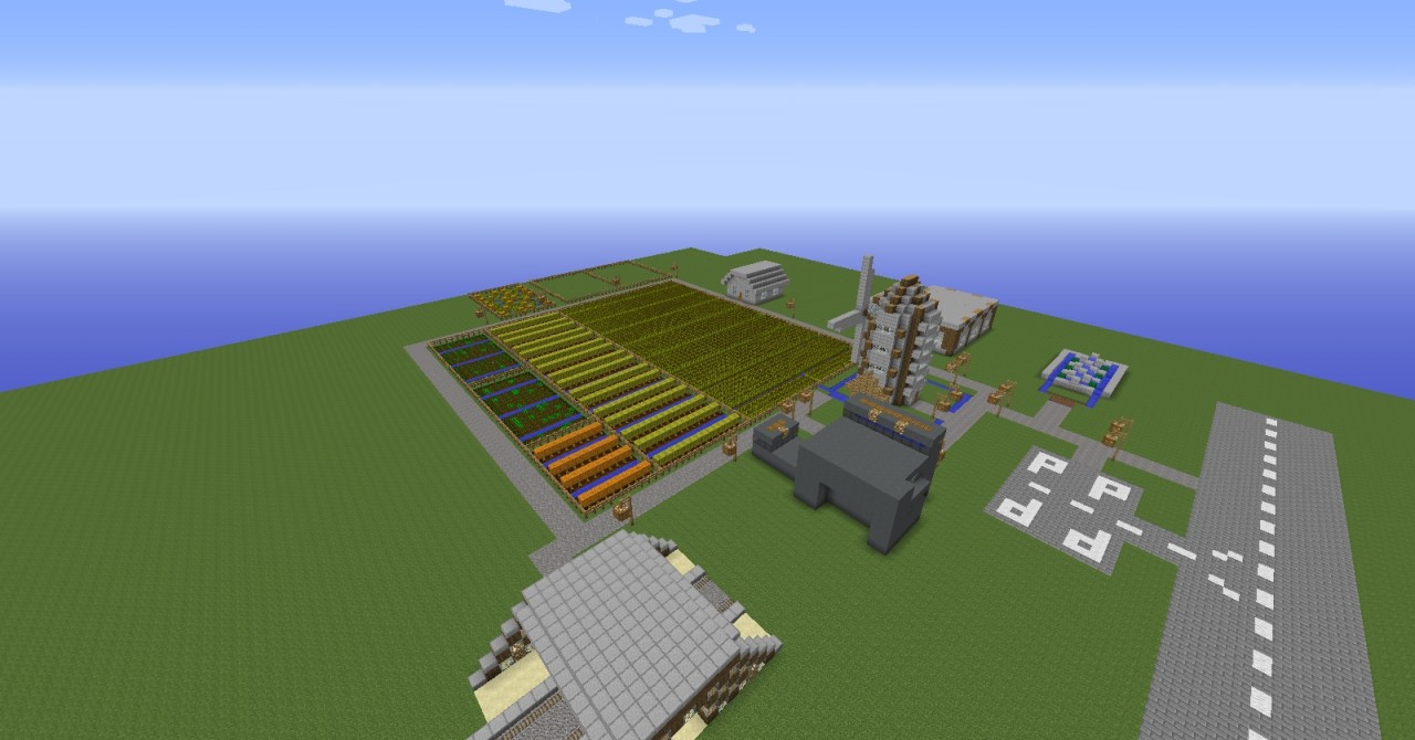 World Biggest Minecraft City 1.9 Minecraft Map