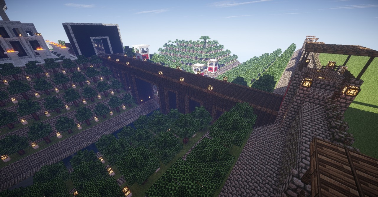 Eastern Door & Bridge - Nou Plaze Minecraft Map