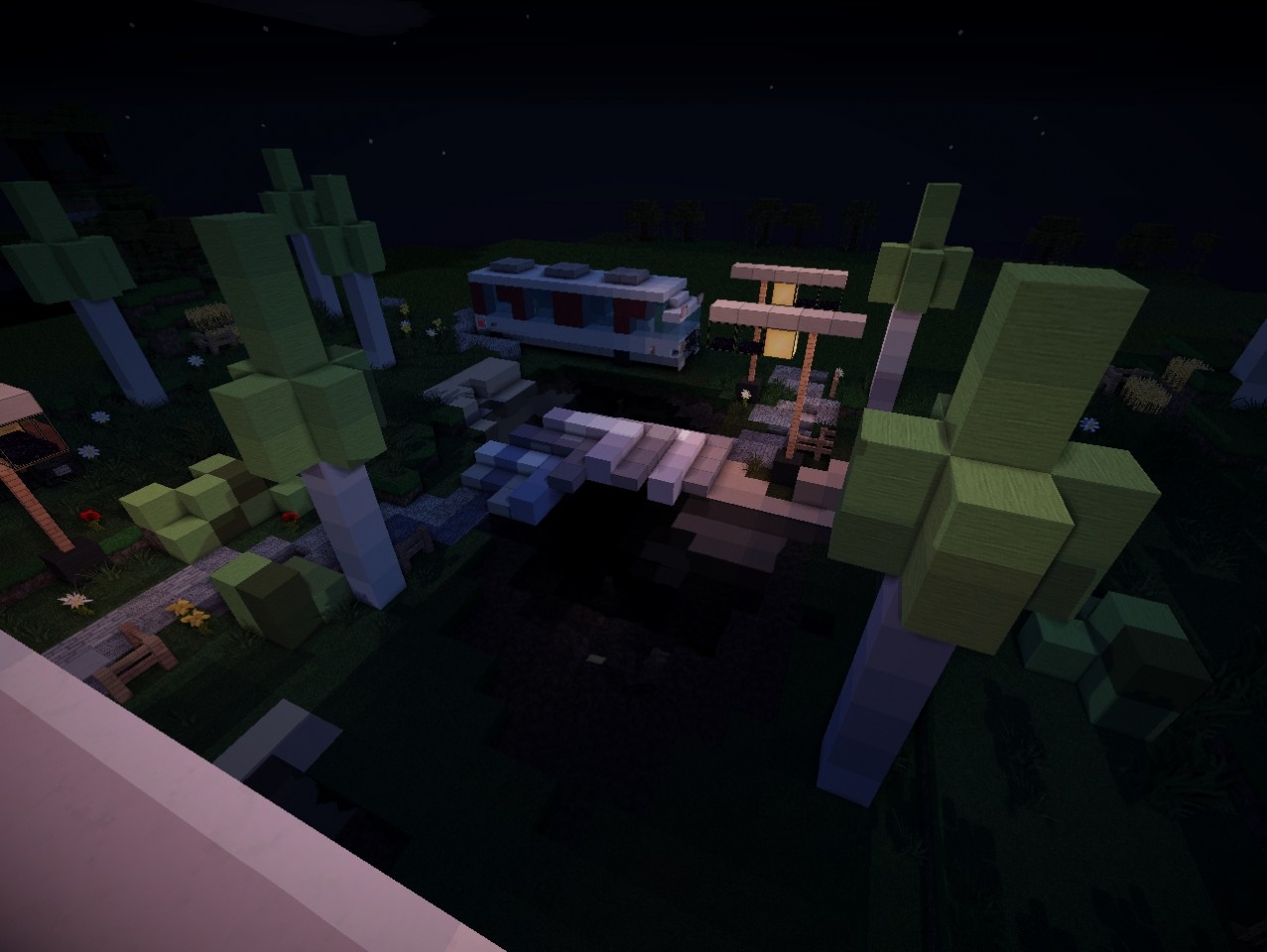 Modern house and plot ideas Minecraft Map