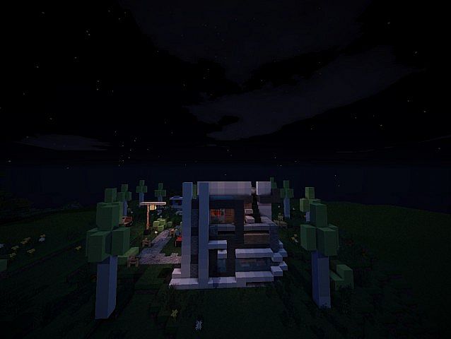 Modern house and plot ideas Minecraft Map