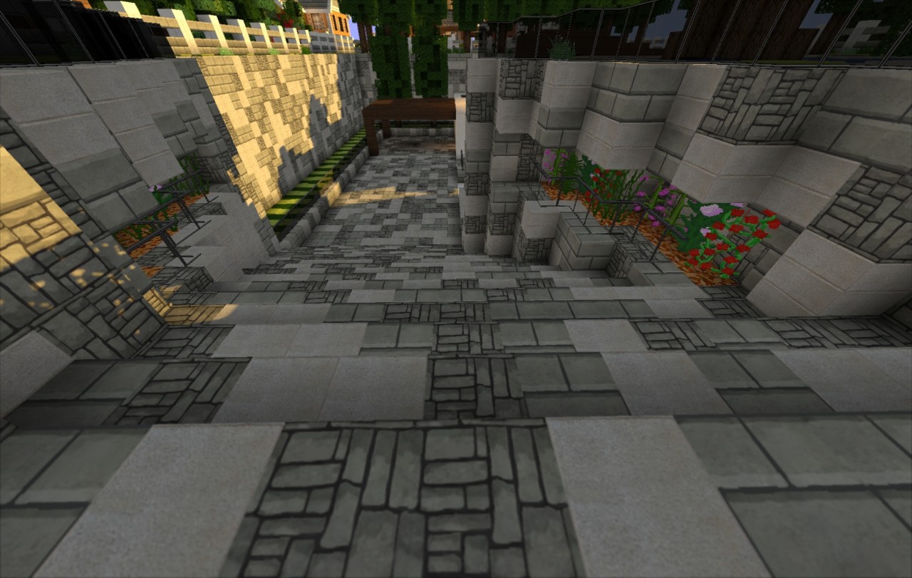 Modern Built Down House Minecraft Map