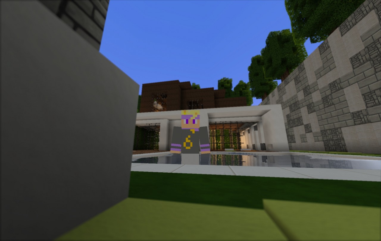 Modern Built Down House Minecraft Map