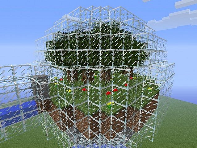 Spheres of Survival: 9 Biomes Minecraft Map