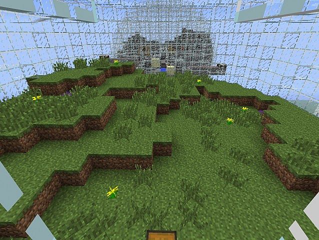 Spheres of Survival: 9 Biomes Minecraft Map