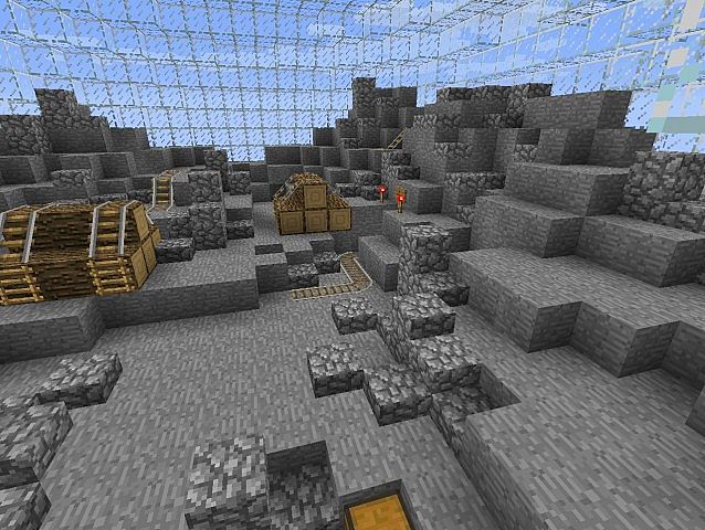 Spheres of Survival: 9 Biomes Minecraft Map