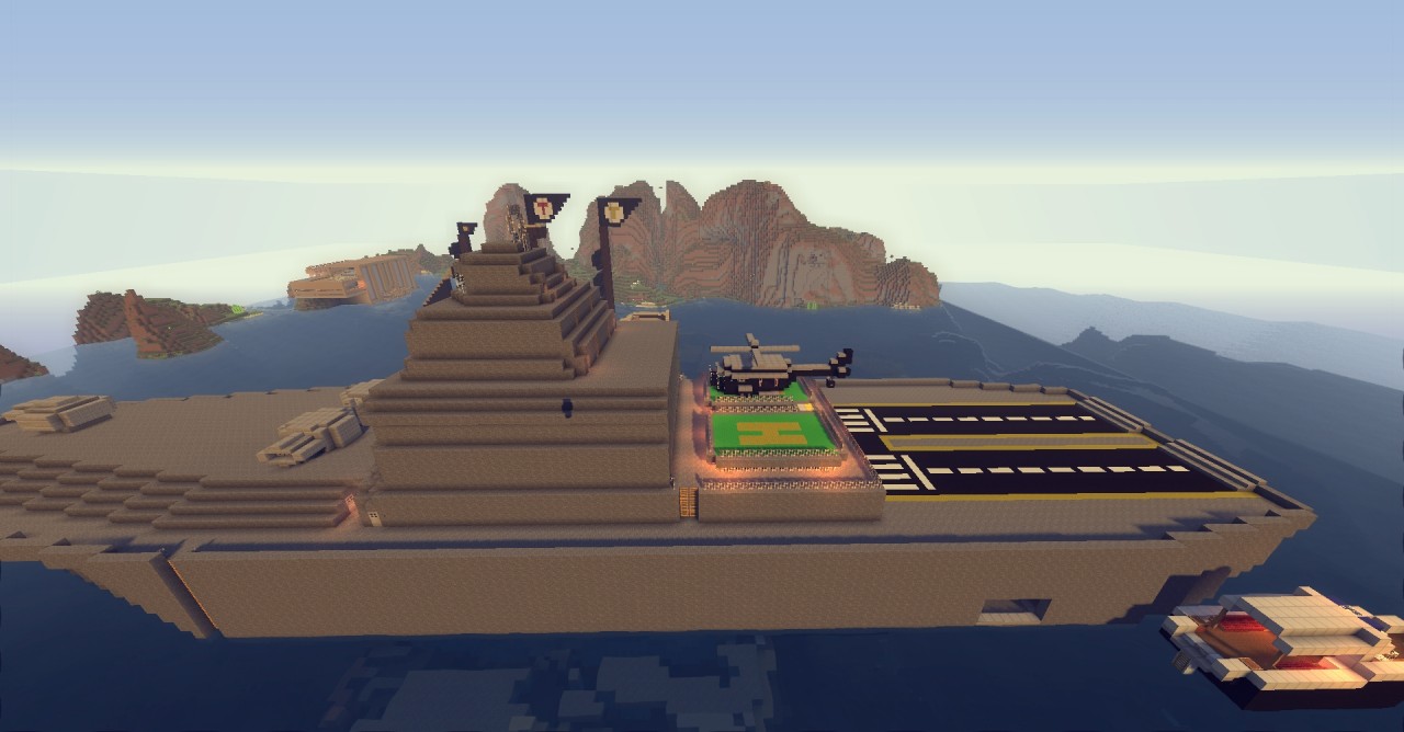 Naval Destroyer Minecraft Map