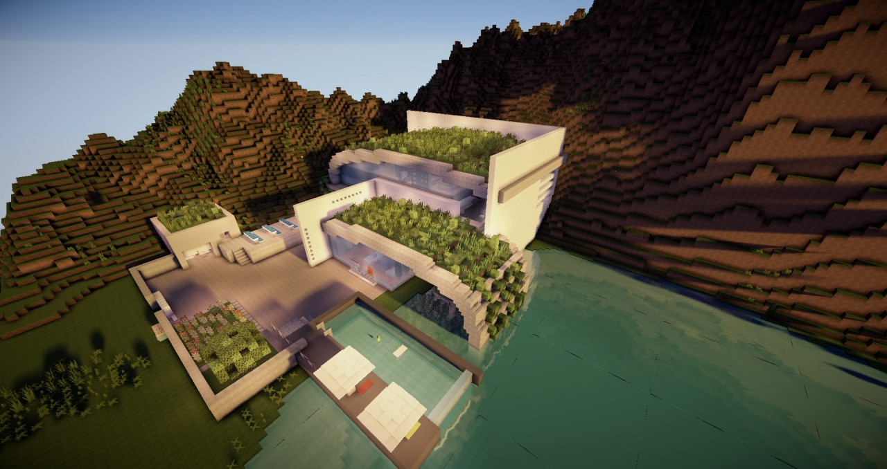 Eco moderne house 2 Minecraft Map