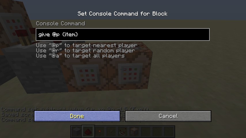Turn a Comparator "Off" Minecraft Map