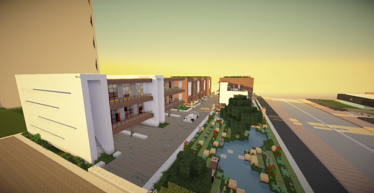 RIU | Modern Estate | Cubed Creative Minecraft Map