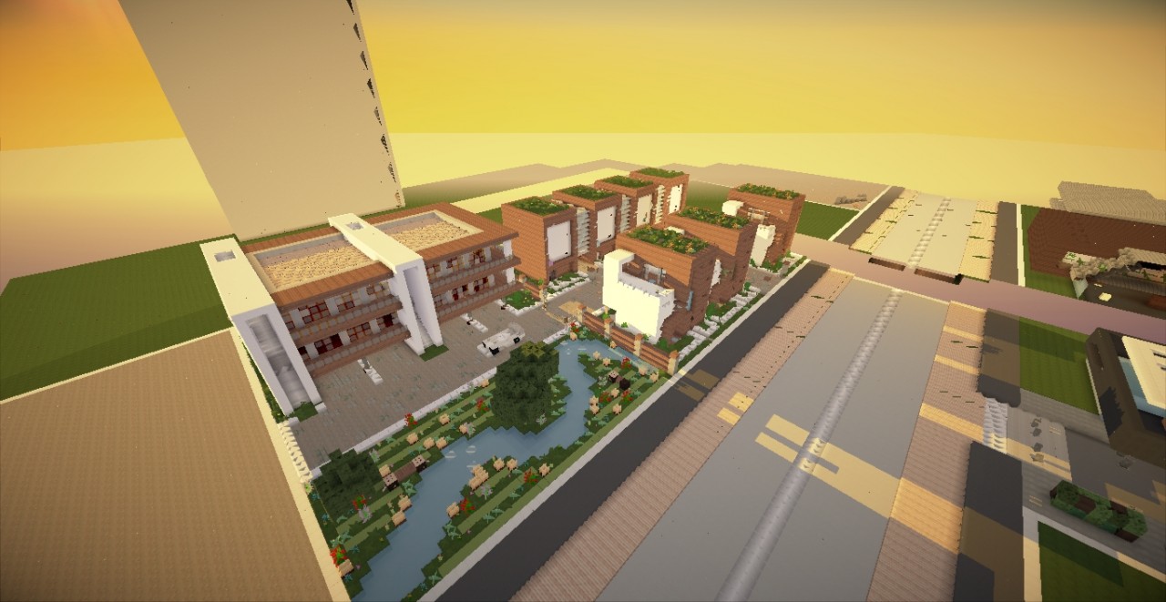 RIU | Modern Estate | Cubed Creative Minecraft Map