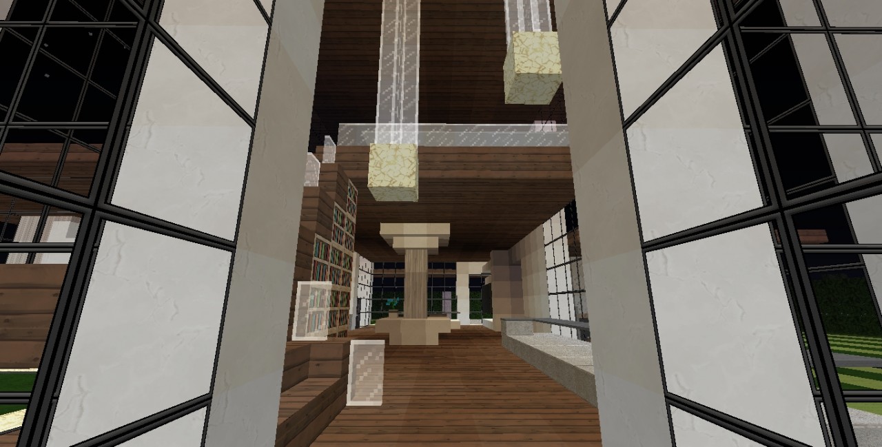 HourGlass - Modern House Minecraft Map