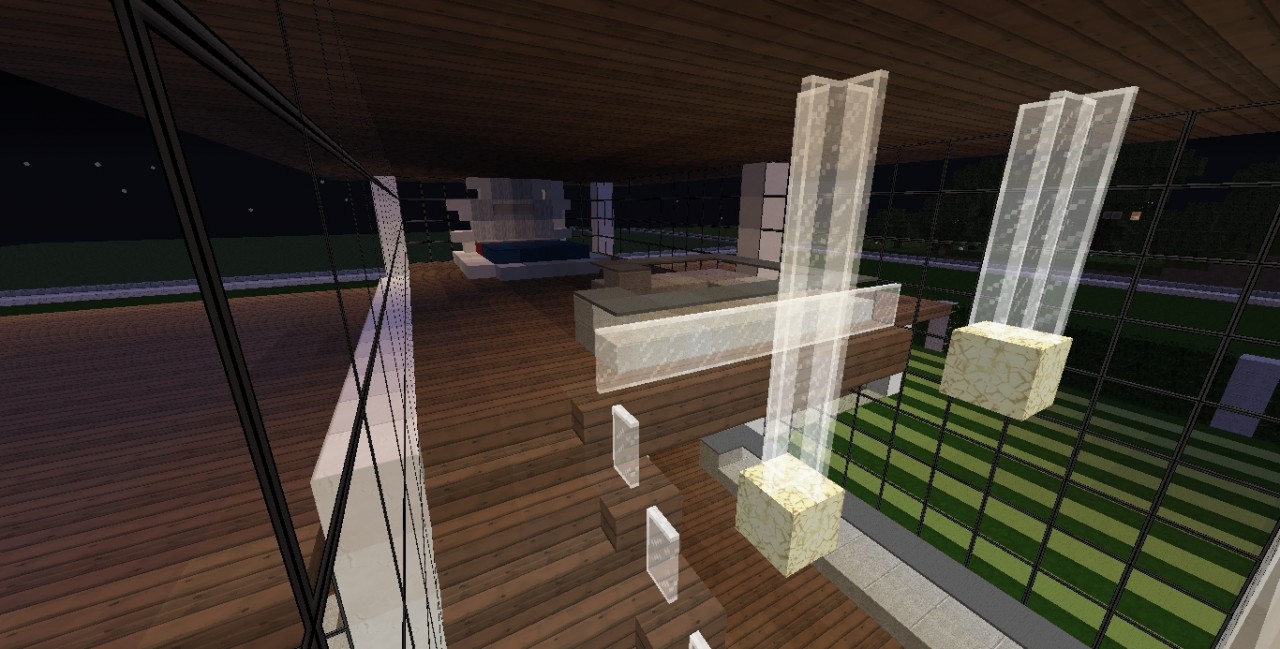 HourGlass - Modern House Minecraft Map