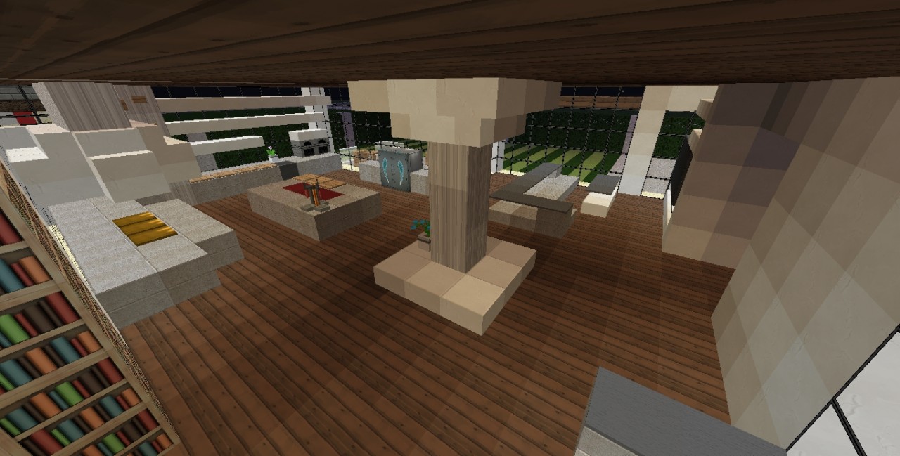 HourGlass - Modern House Minecraft Map