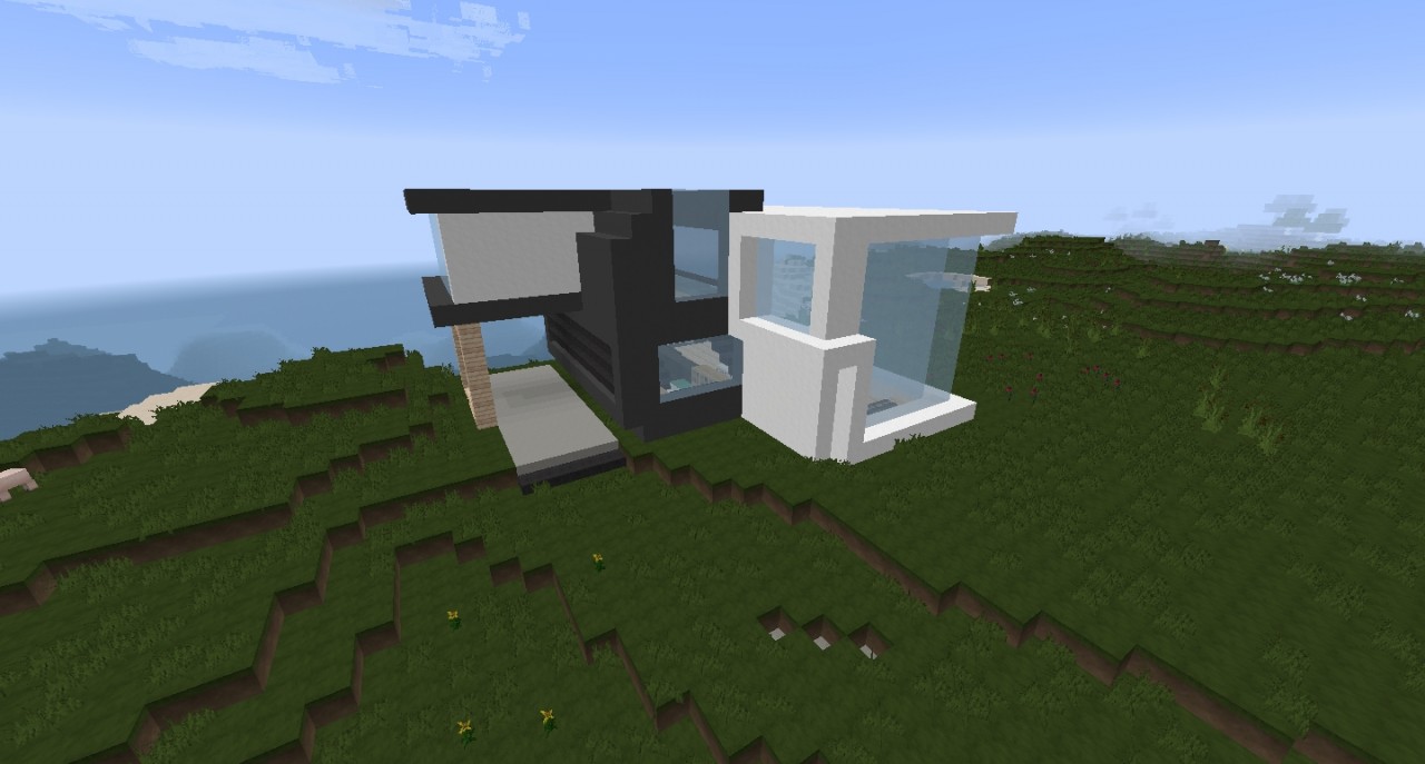 ultra modern house Minecraft Map