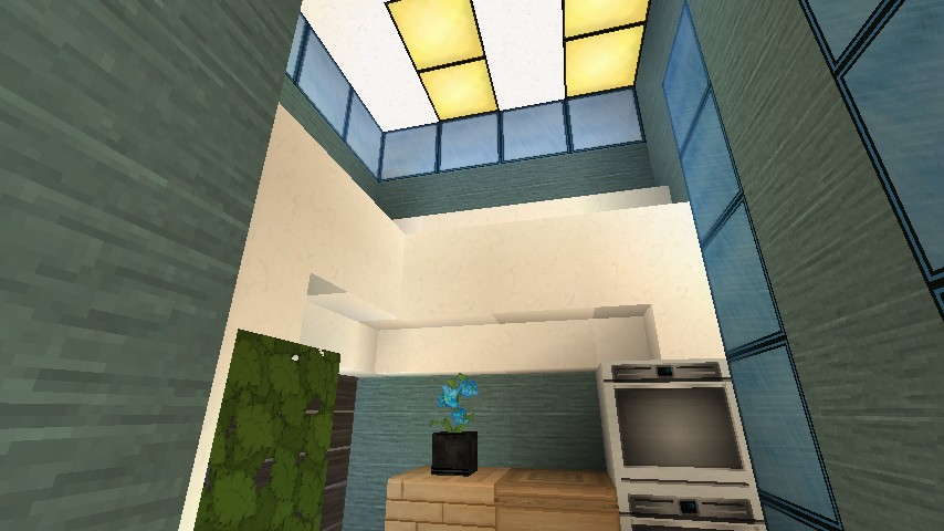 Modern House 12x12 Minecraft Map